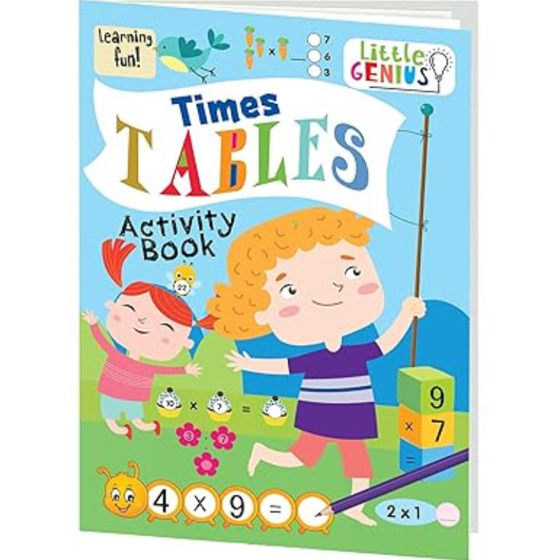 Times Tables Activity Book – The Toy Trip